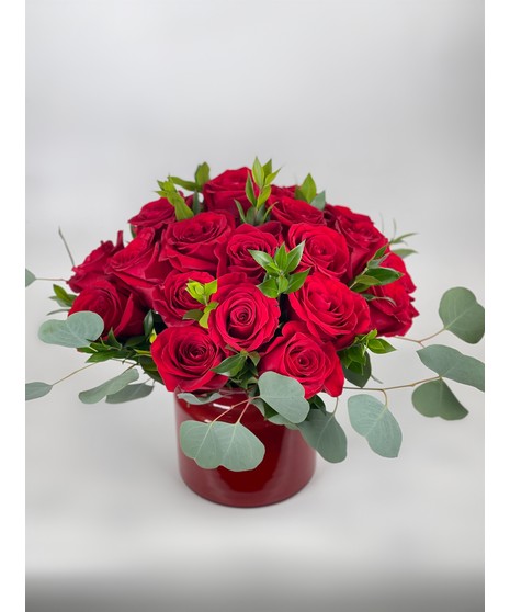 Two Dozen Delightful Roses | Salinas & Monterey (CA) Flower Delivery ...